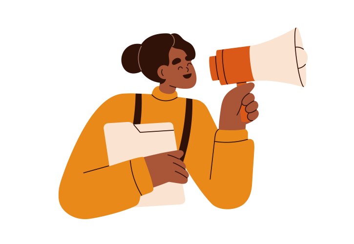 Speaker Female Vector Images (over 6,900)