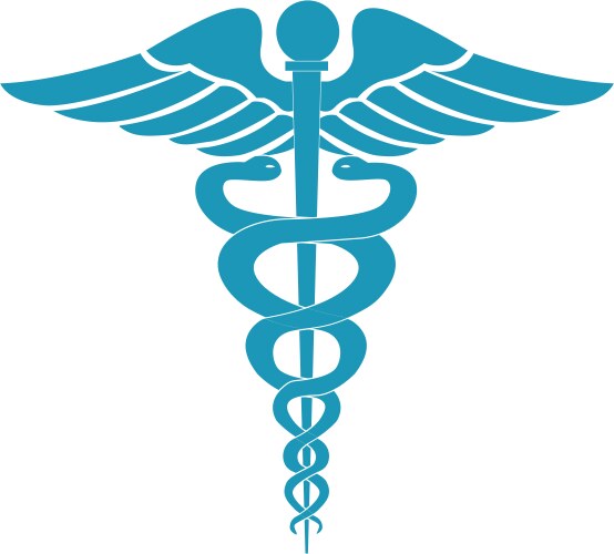 Caduceus Medical Symbol Royalty Free Vector Image
