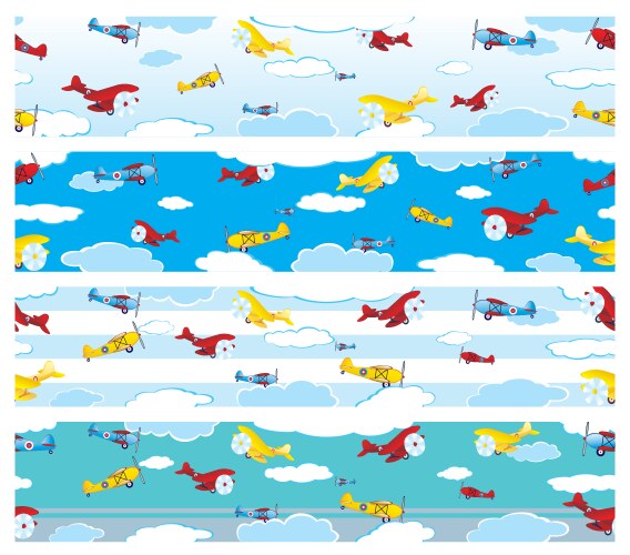 Airplane border Vector Images & Graphics for Commercial Use | VectorStock