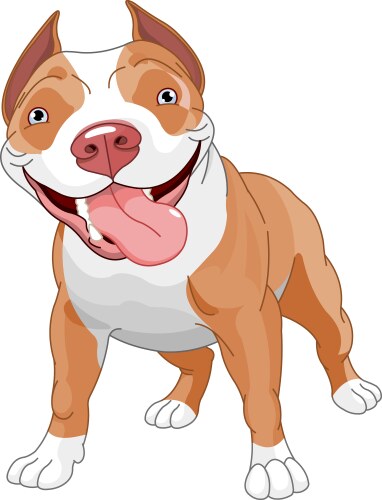 Pitbull Cartoon Vector Images (over 1,400)