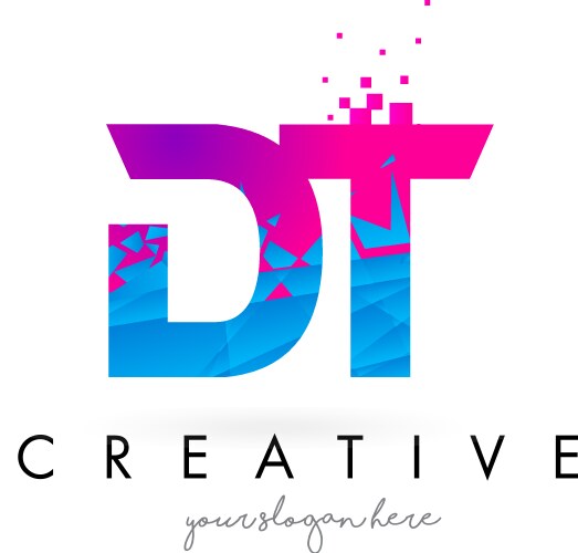 Dt logos Vector Images & Graphics for Commercial Use | VectorStock