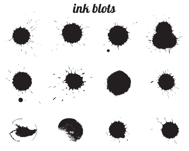 Ink Splatter Vector Images (over 96,000)