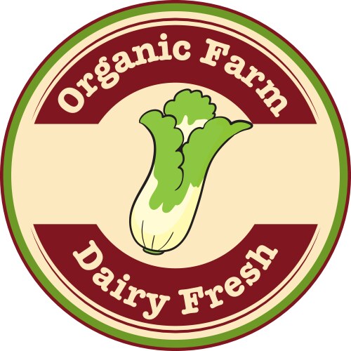 Farm fresh design background Royalty Free Vector Image