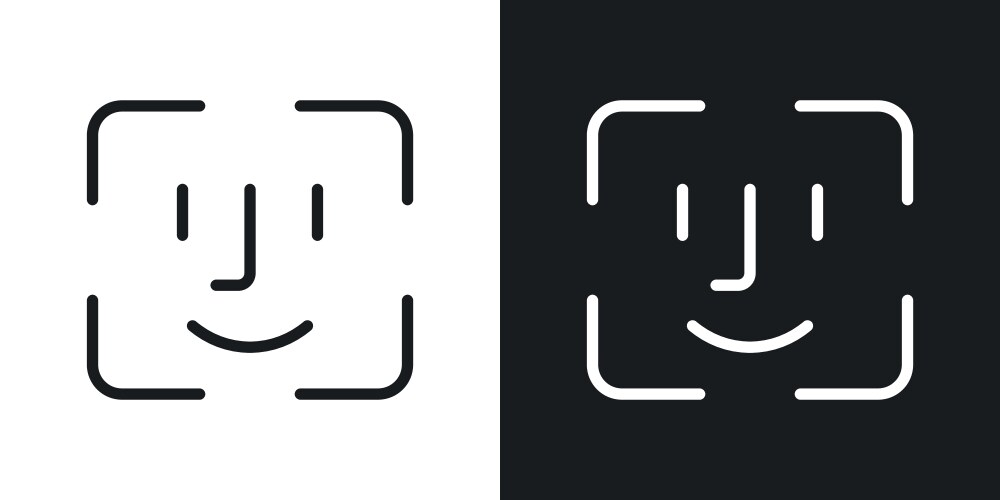 Face Id Icon Vector Images (over 14,000)