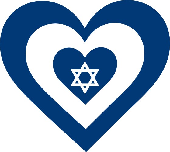 Israel Flag Heart Vector Images (over 650)