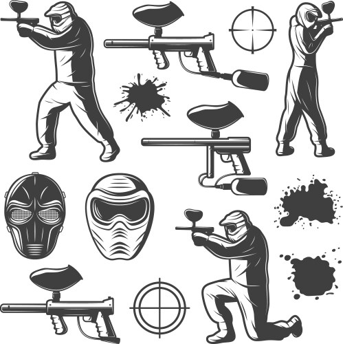 Paintball Vector Images (over 7,200)