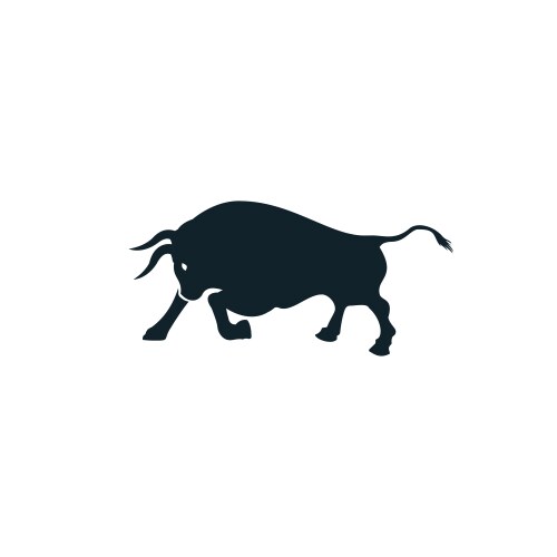 Bull logo Royalty Free Vector Image - VectorStock