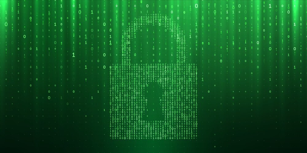 Matrix background Royalty Free Vector Image - VectorStock