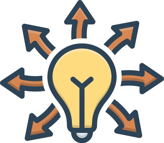 Versatile Idea Royalty Free Vector Image Vectorstock