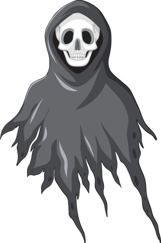 Halloween Ghost Cartoon Clip Art Black and White Vector Images (over 900)