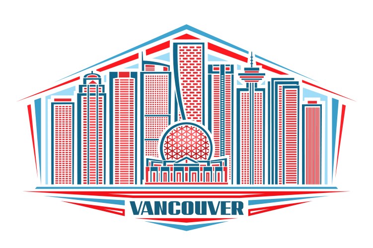 Vancouver Royalty Free Vector Image - VectorStock
