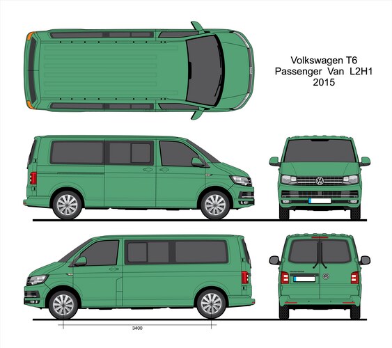 Volkswagen Transporter Vector Images (over 410)