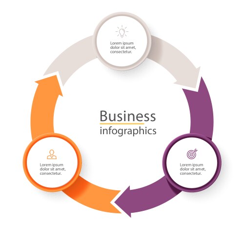 Three Arrow Circle Vector Images (over 10,000)