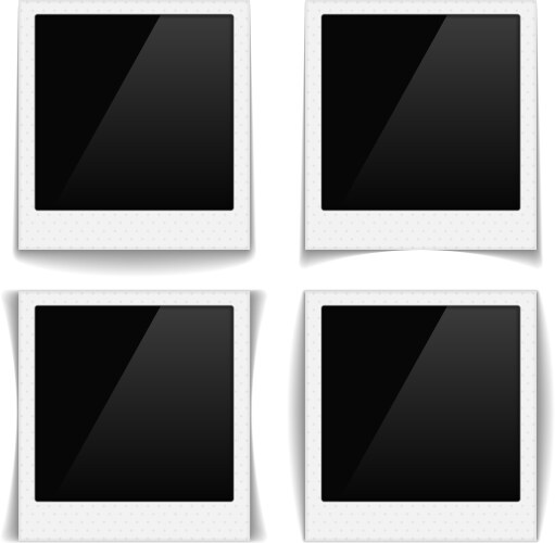 Photo frames Royalty Free Vector Image - VectorStock