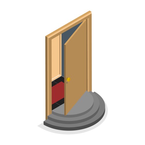 Doorframe Cartoon Vector Images (over 120)