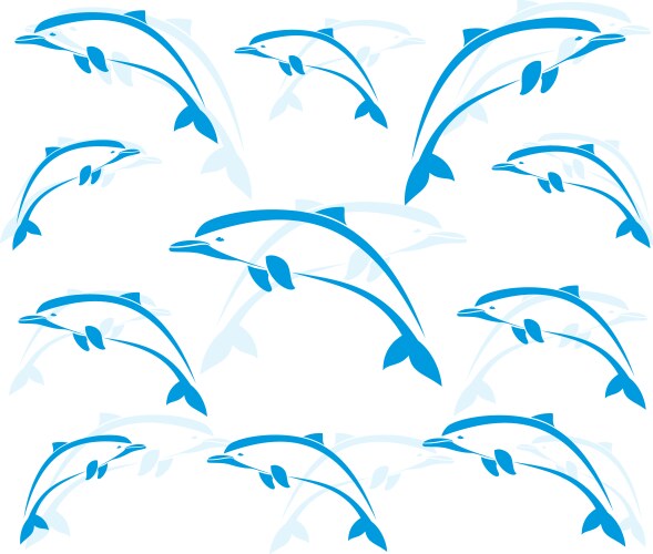 Dolphin Royalty Free Vector Image - VectorStock