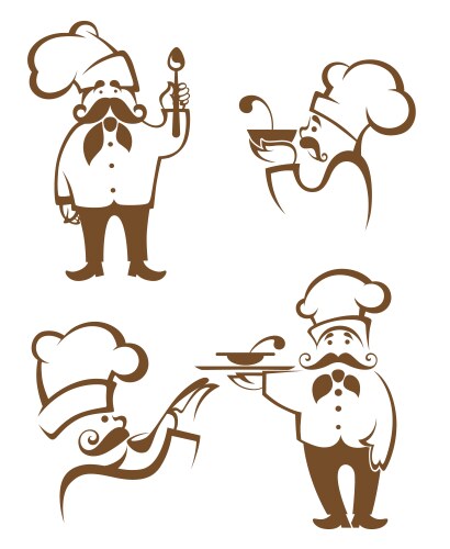 With images coffee cups and beans Royalty Free Vector Image