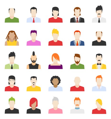 People Avatars Vector Images (over 240,000)