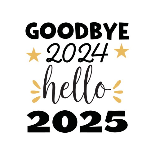 Hello 2025 Vector Images (over 130)