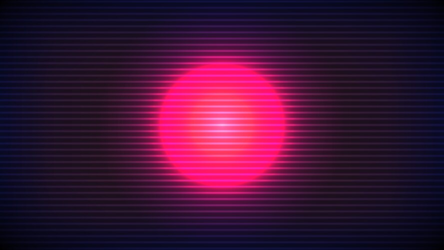 Retro Synthwave Sun Vector Images (over 930)
