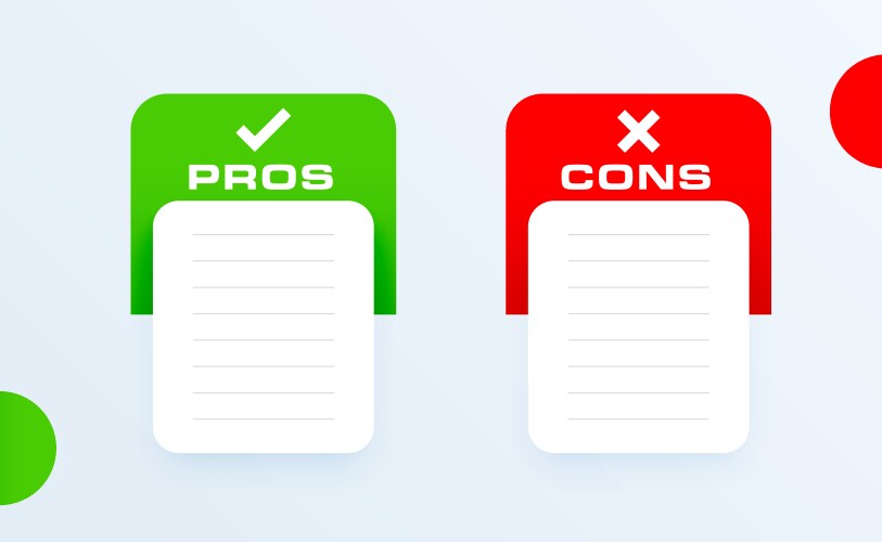 Pros and Cons Icon Vector Images (over 810)