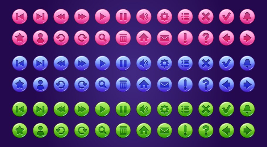Back Button Game Ui Vector Images (over 130)