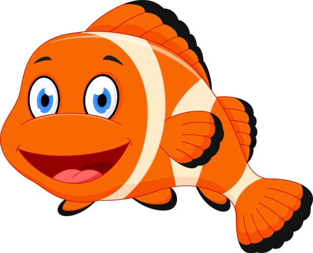 Cute Fish Cartoon Vector Images (over 83,000)