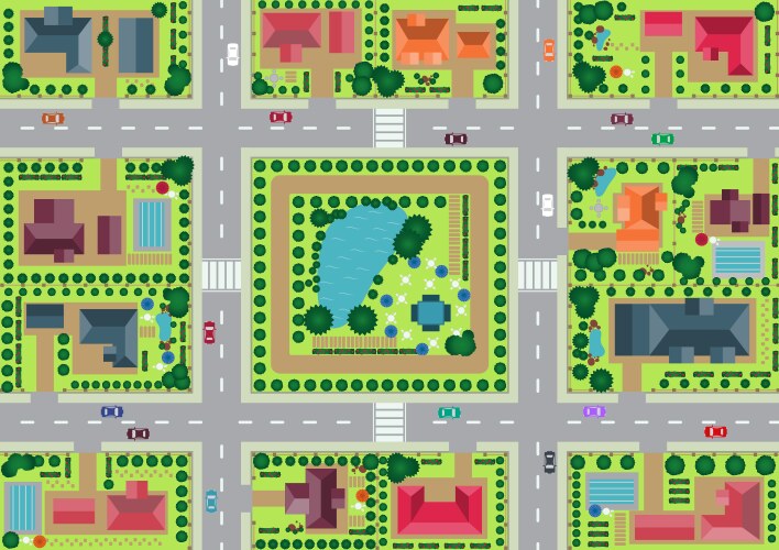 Car Plan View Vector Images (over 1,300)