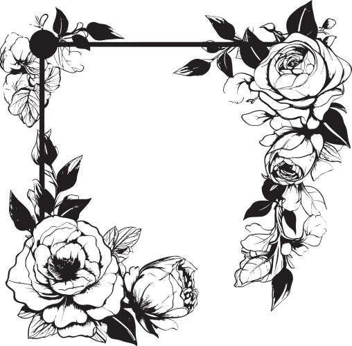Flower Edge Vector Images (over 4,600)
