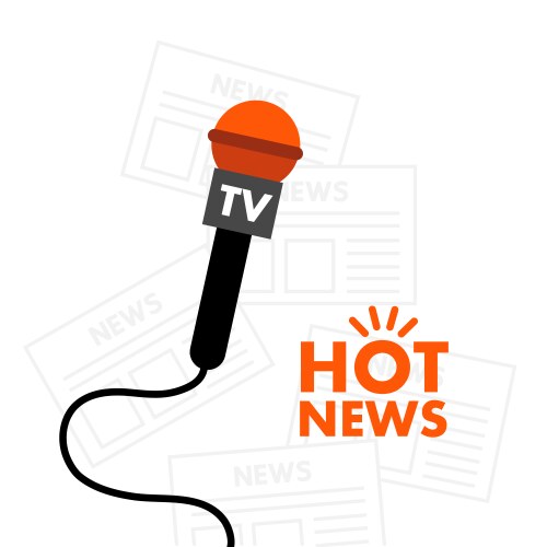 World great hot news concept Royalty Free Vector Image