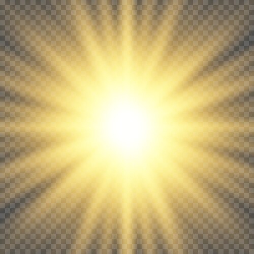 Gold burst Royalty Free Vector Image - VectorStock