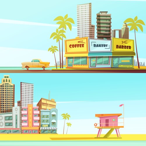 Beach City Vector Images (over 12,000)
