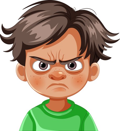 Angry Child Cartoon Vector Images (over 7,300)