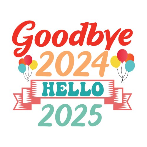 Hello 2025 Vector Images (over 130)