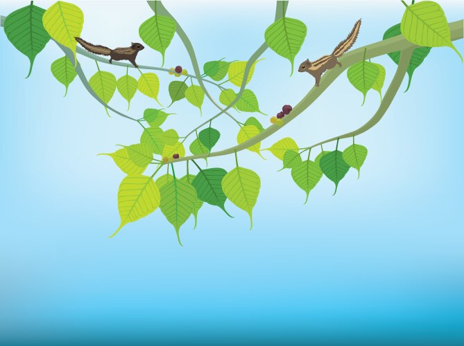 Siddhartha gautama enlightened under bodhi tree Vector Image