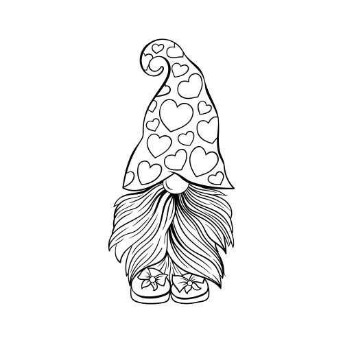 Gnome Outline Vector Images (over 2,100)