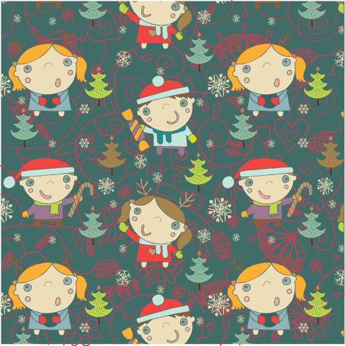 Toys seamless pattern Royalty Free Vector Image
