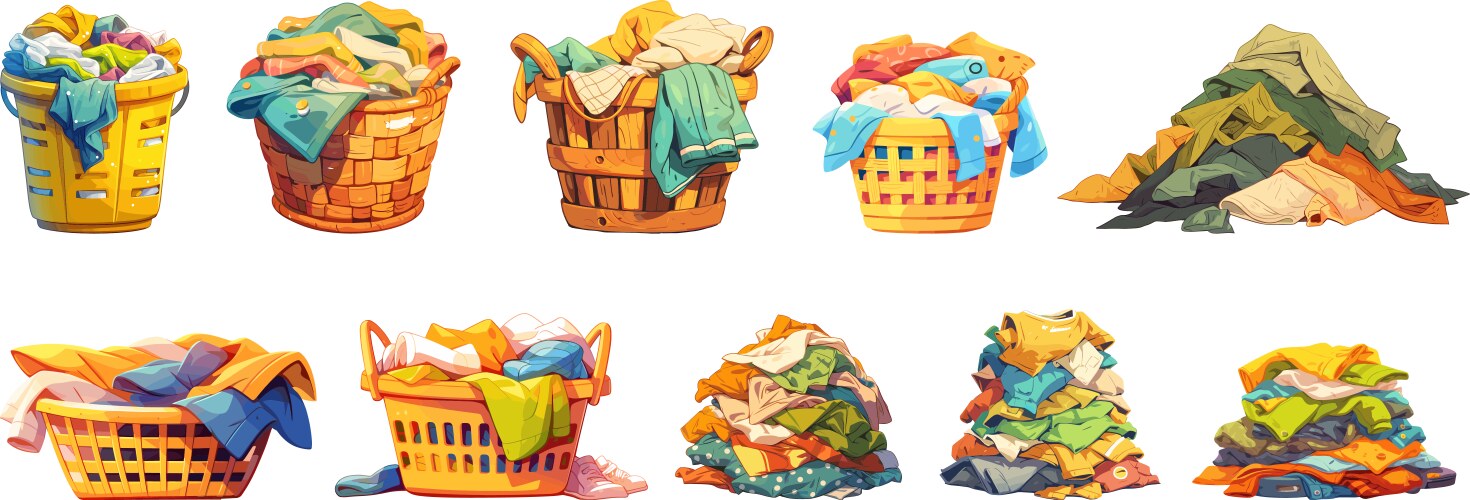 Laundry Cartoon Vector Images (over 9,200)