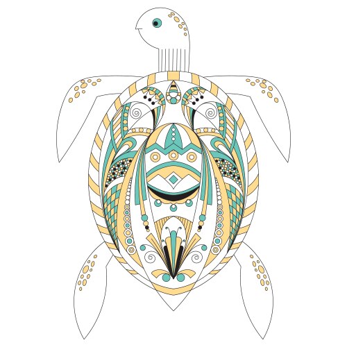 Maori Turtle Vector Images (over 300)
