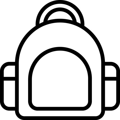 Backpack Outline Vector Images (over 16,000)