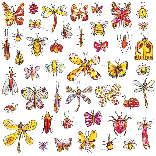 Insects Color Vector Images (over 76,000)