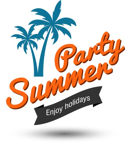 Summer logo Royalty Free Vector Image - VectorStock