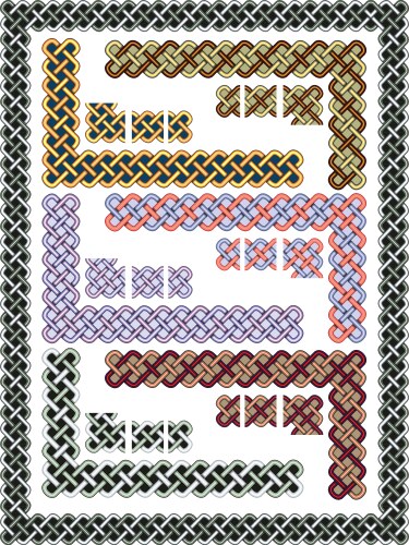 Celtic Frame Border Royalty Free Vector Image - VectorStock