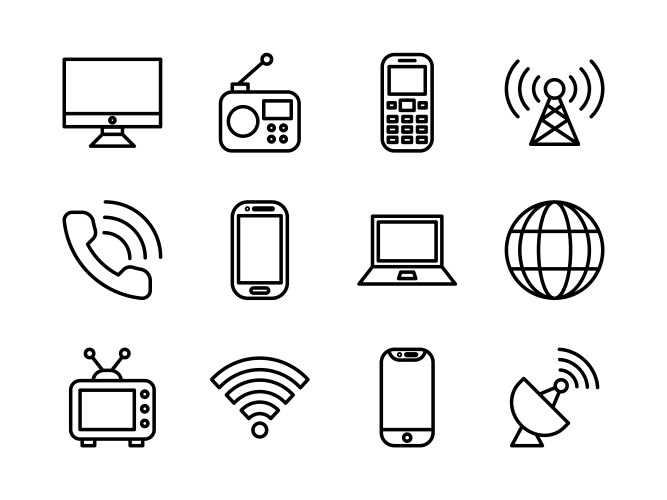 Telecommunications Vector Images (over 290,000)