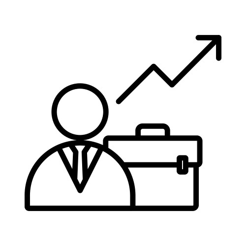 Work experience icon Royalty Free Vector Image