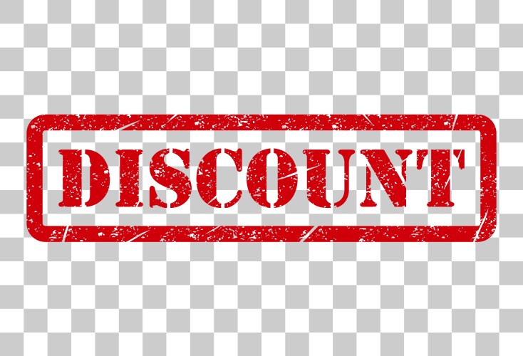 Set of discount stamp symbol label sticker sign Vector Image