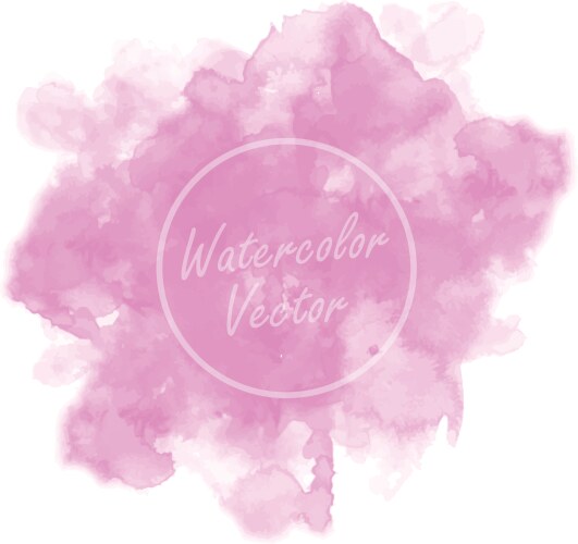 Hand drawing watercolor background Royalty Free Vector Image