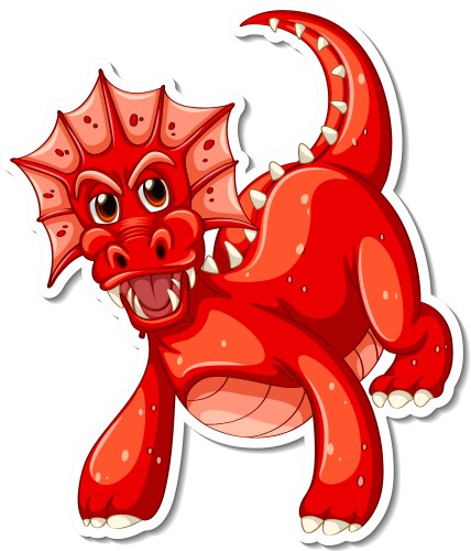Cartoon cute lizard Royalty Free Vector Image - VectorStock