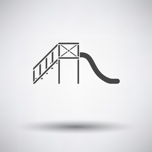 Children slide icon Royalty Free Vector Image - VectorStock