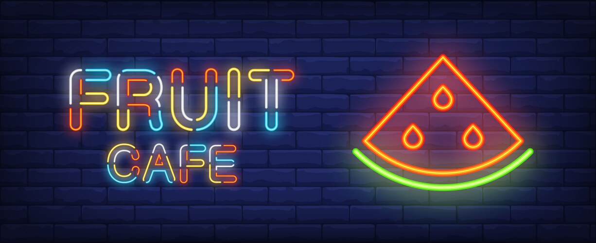 Cafe neon logo Vector Images & Graphics for Commercial Use | VectorStock